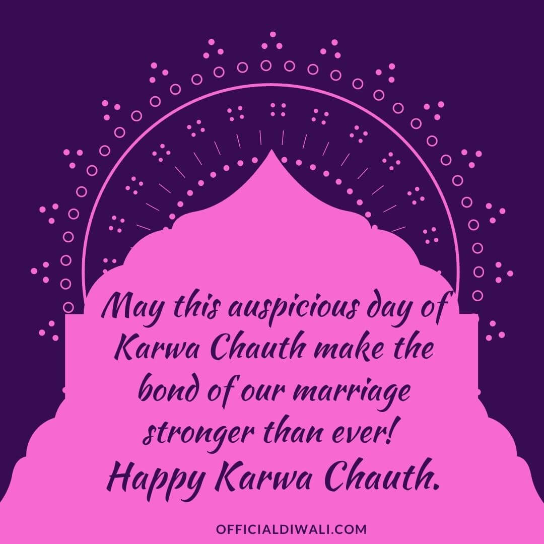 Karwa Chauth Wishes Images Husband and Wife - Official Diwali